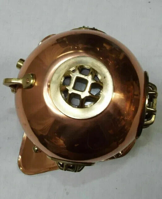 Authentic Copper Rolex Mini Diving Helmet Watch Display | eBay