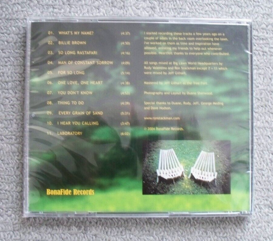 Ron Stackman Music From The Big Lawn Bonafide Records New | eBay