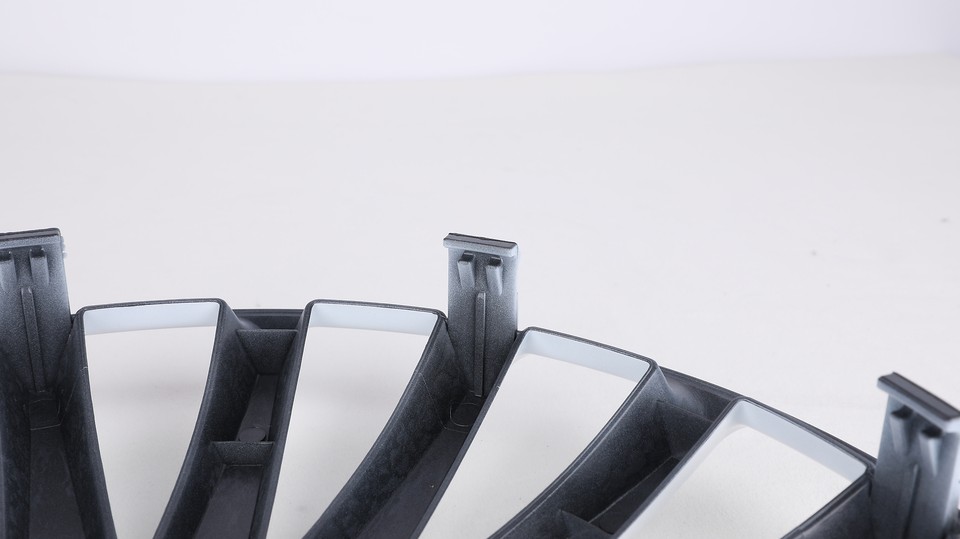 4PCS 14"inch White Wheel Covers Snap On Full Hub Caps for R14 Tire ...