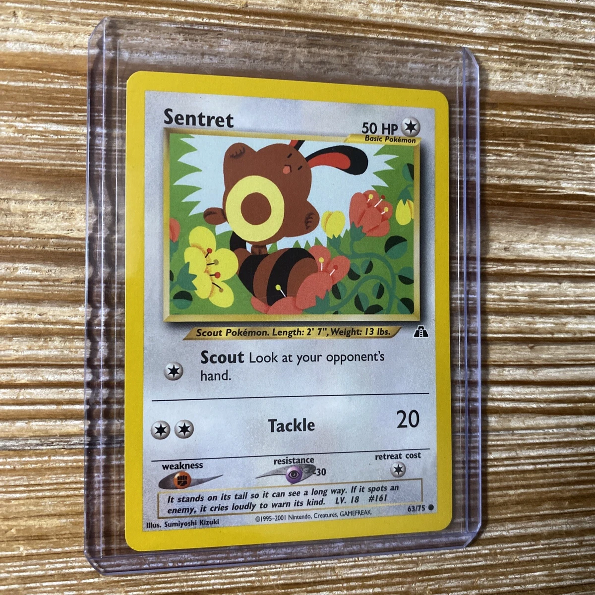 Sentret Pokemon Card