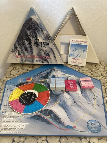RARE Peak Experience: The Climbing Board Game 1987 E4 | eBay