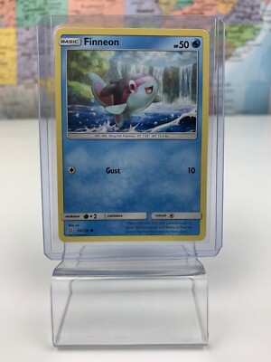 SHIPS SAME DAY Pokemon Card NM Finneon 39/236 Basic Water Type 2019 ...