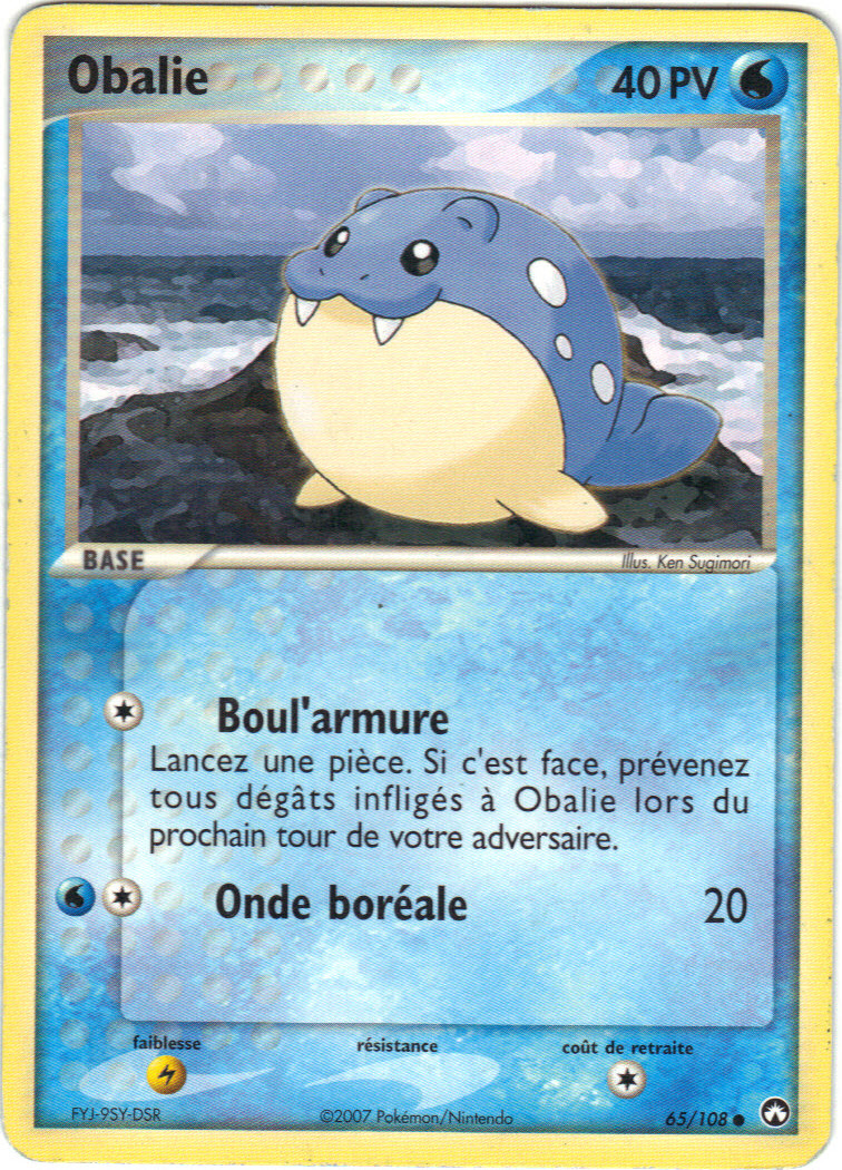 Pokemon n° 65/108 - OBALIE - 40PV (8225) | eBay