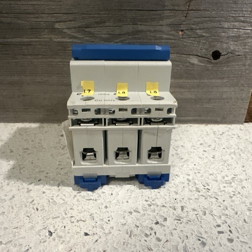 CHINT NB1-63 3P B1 5kA UL MCB Circuit Breaker, 3-Pole, 1 Amp, 181051 ...