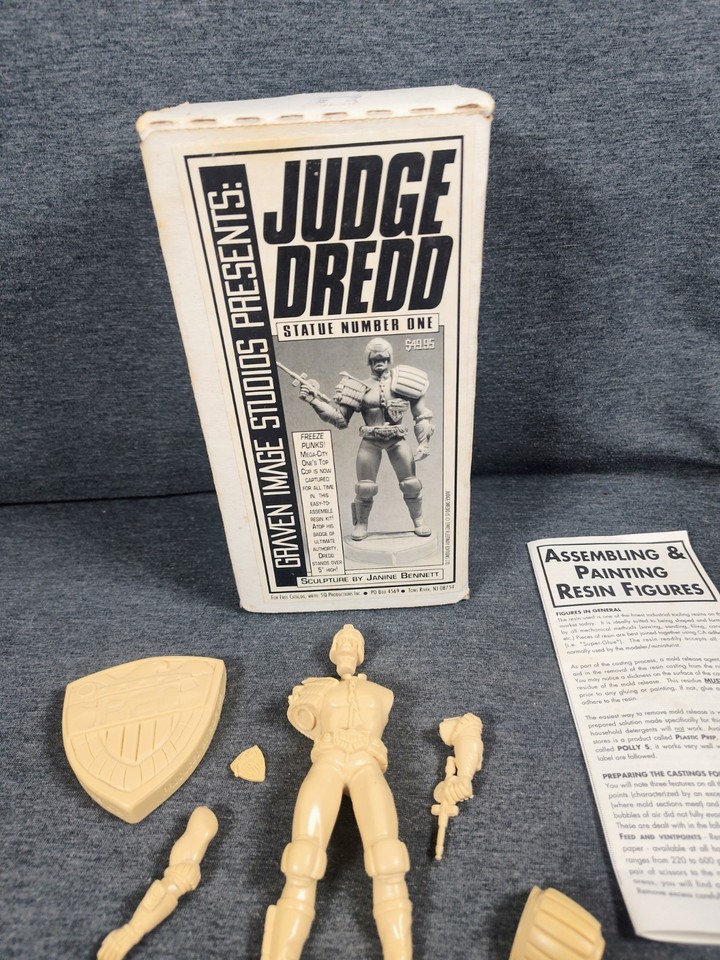 Judge Dread Statue Number One 1992 Graven Image Studios NIOB | eBay