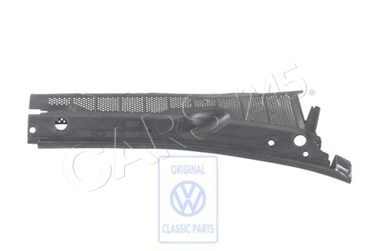Genuine VW Clasico Jetta Water Deflector Satin black left lhd ...