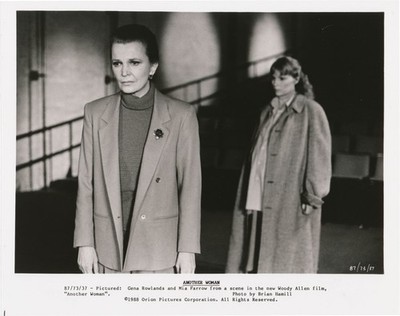 Woody Allen ANOTHER WOMAN Original photograph from the 1988 film ...