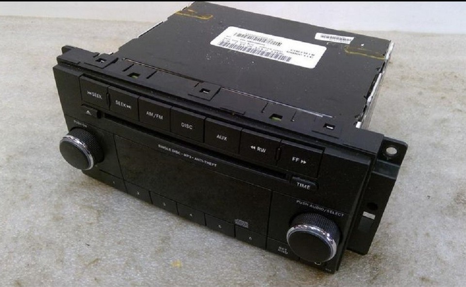 2012-2014 Dodge Challenger Radio Receiver AM-FM-CD-MP3 ID RES w/o ...