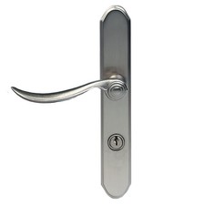 Larson Mortise Lever Lock Set 20275217 Solid Core Doors Brushed Nickel ...