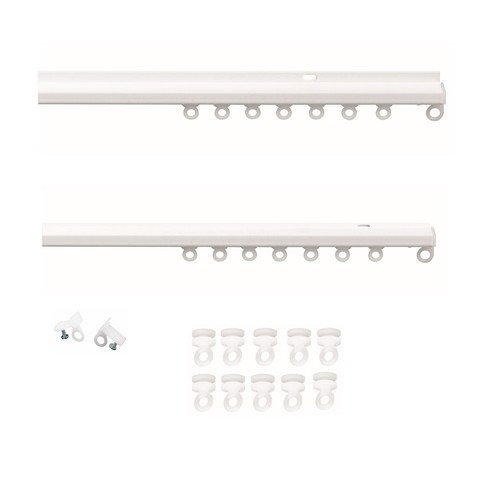 Integra Discreet Metal Curtain Track Top or Face Fix Discrete Motorhome ...