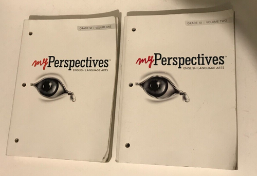 My Perspective English Language Arts Grade 10 Volume One and Two | eBay