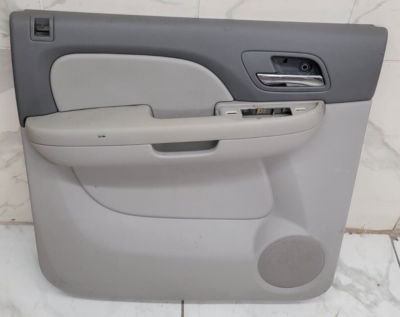🔥2007-2009 CHEVY SILVERADO 1500 FRONT Driver INTERIOR DOOR TRIM PANEL ...
