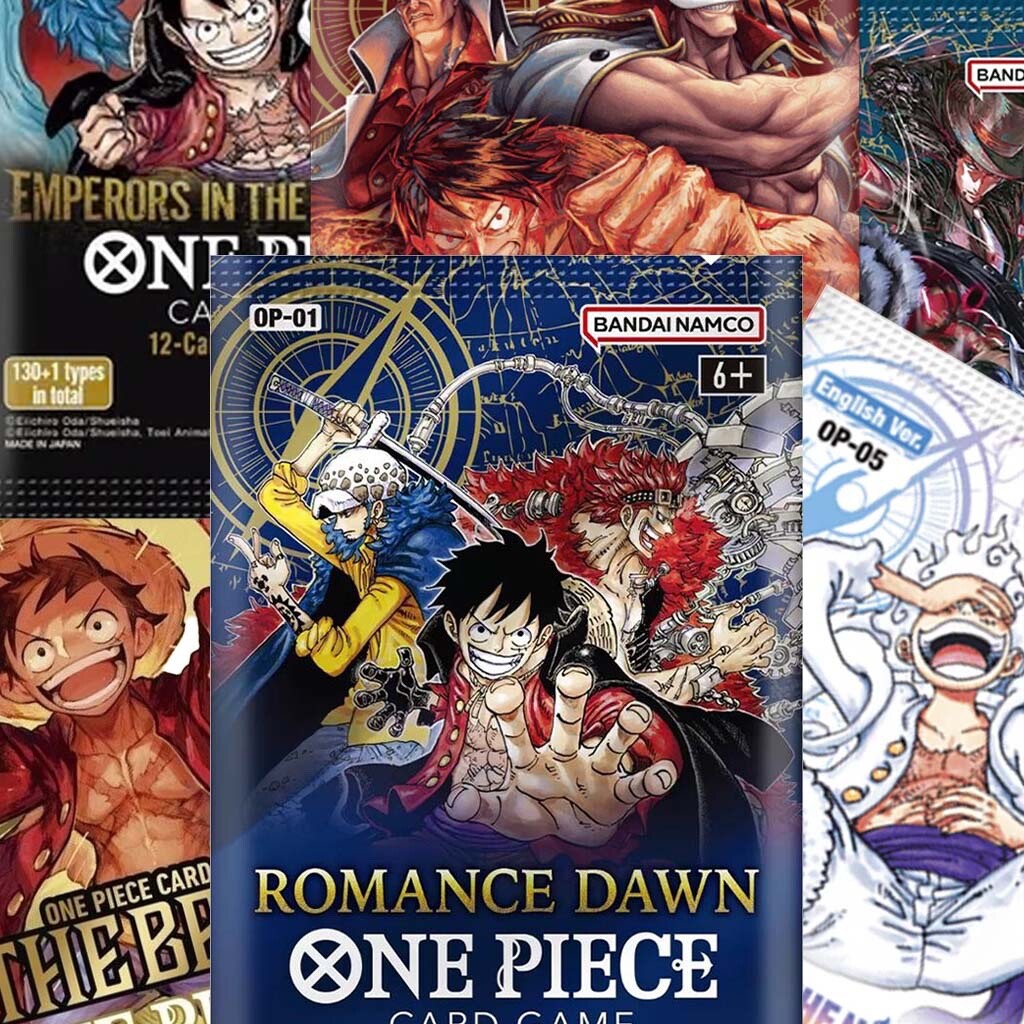 ALL SETS One Piece Booster Pack Lot OP01-OP09 EB01 PRB01 English Card ...