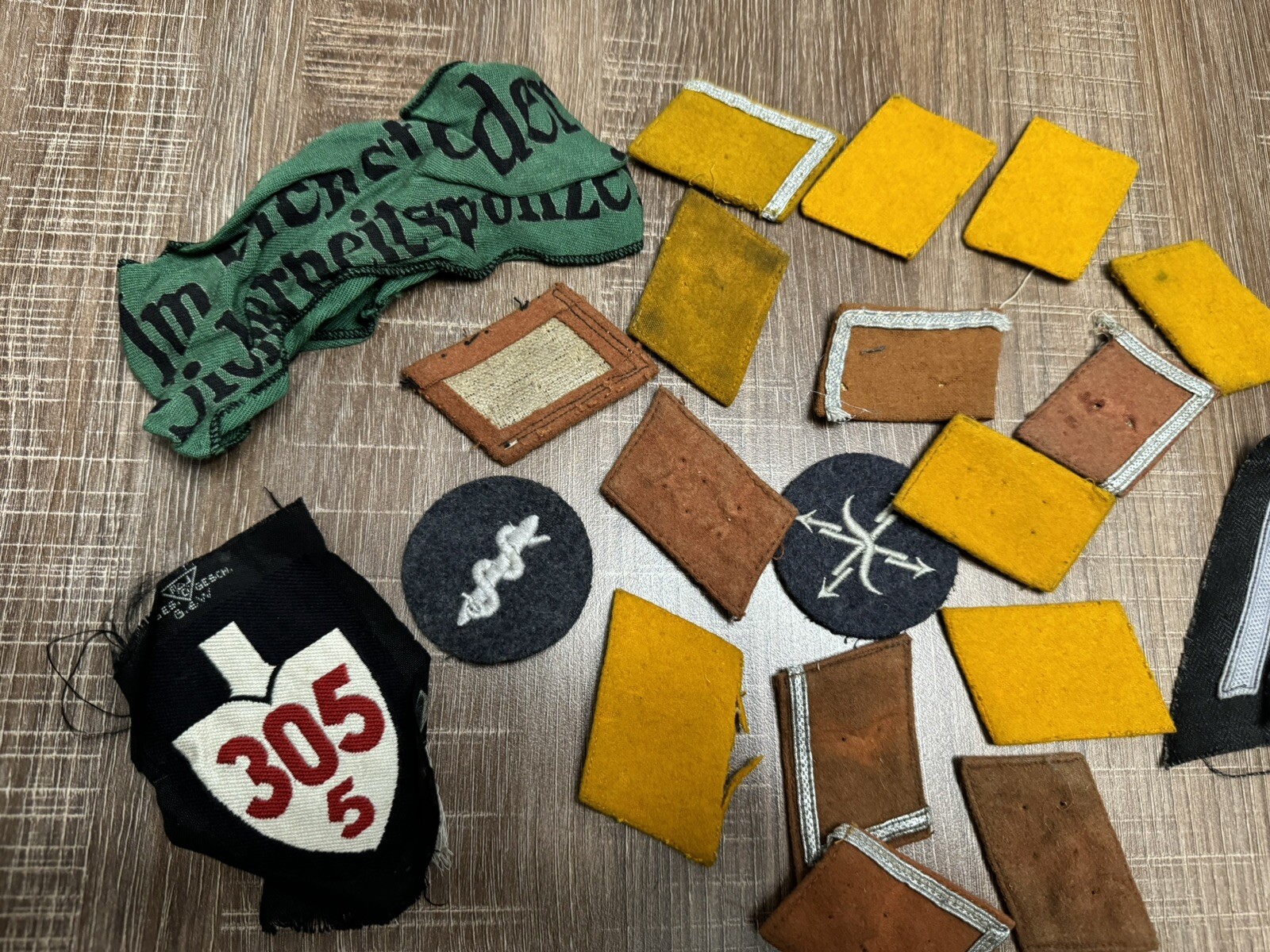 Rare WW2 German Patch, Armband And Collar Tab Lot 2 | eBay