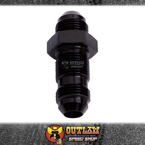 AEROFLOW STRAIGHT BULKHEAD -6AN BLACK - AF832-06BLK | eBay