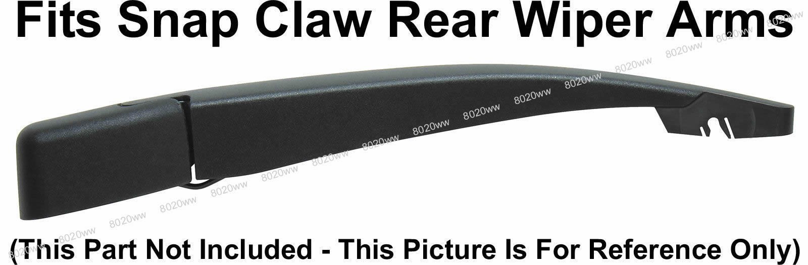 TRICO 12-J Rear Wiper Blade for Snap Claw Rear Wiper Arm SUV Wagon ...