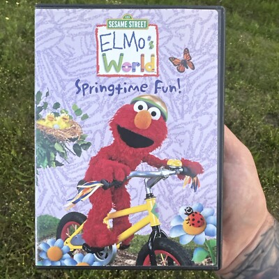 Elmo’s World Springtime Fun DVD Rare Elmo Movie - Vintage Kids Show ...