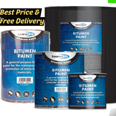 Bond It Bitumen Paint Solvent Bourne Bituminous Black Paint For ...