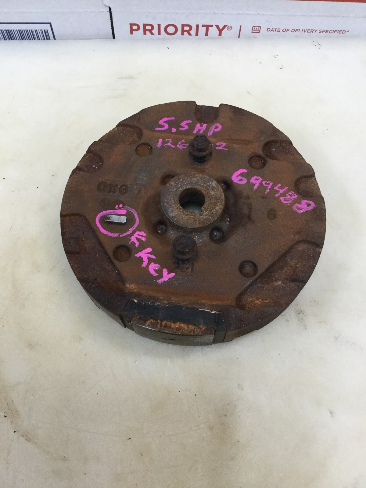 Briggs & Stratton 5.5HP 126302 OHV Flywheel & Keyway 798821 699488 Fast ...