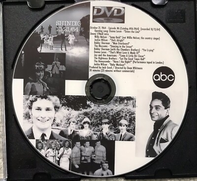 SHINDIG TV show episode October 21, 1964 Perfect Quality From Master ...