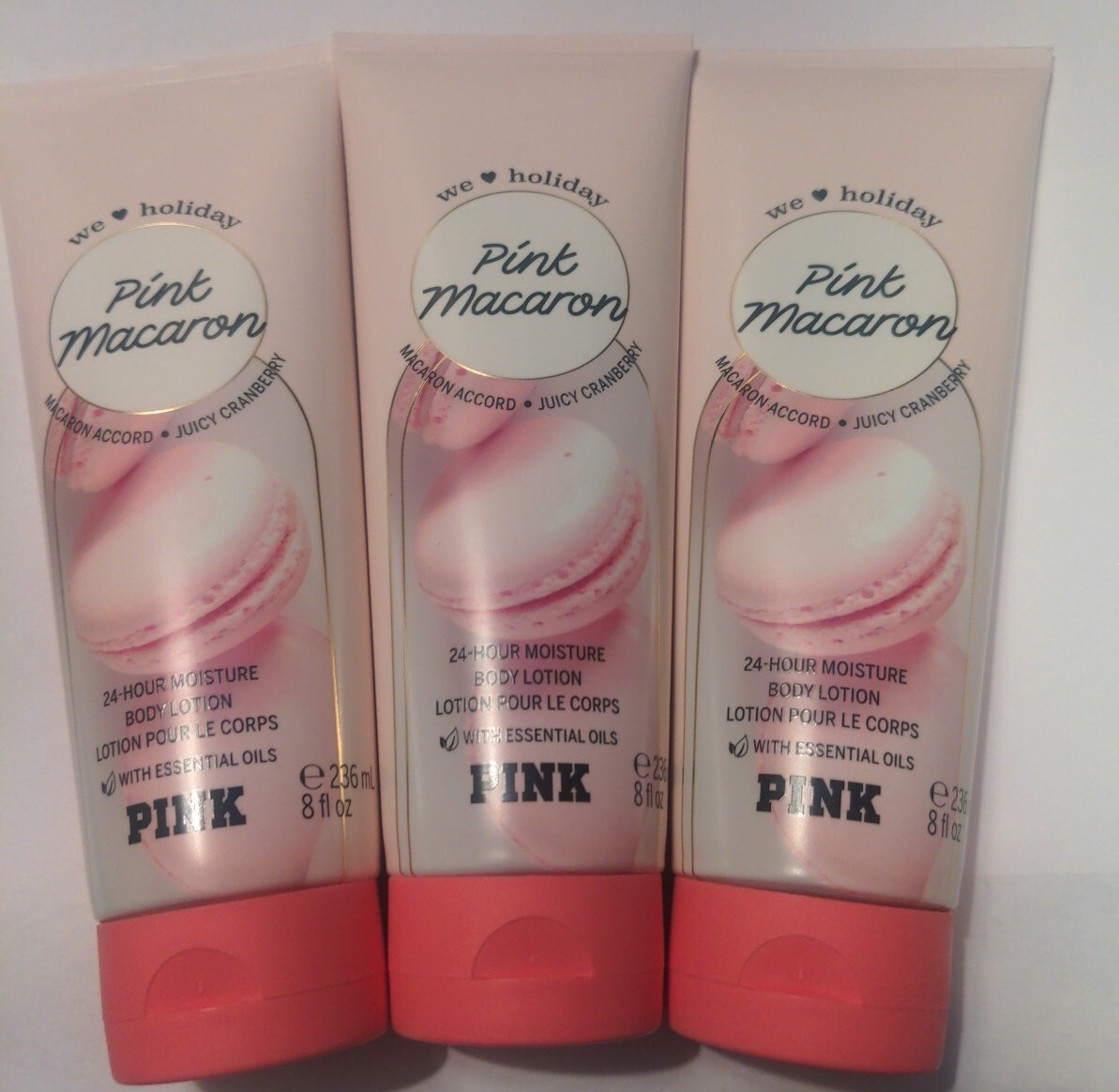 Pink By Victoria’s Secret PINK MACARON 24 Hr Moisture Body Lotion 8 Oz ...
