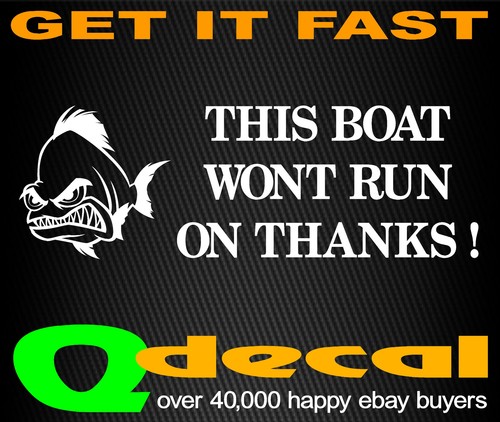 Boat Sticker quintrex stacer Decal Fishing Marine Funny | eBay