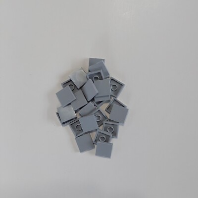 LEGO 2x2 Light Bluish Gray Tiles w/groove Lot of 25 NEW part #3068b | eBay