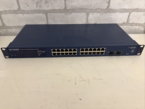 Netgear GS724T v3 Prosafe 24port 1000Mbps Smart Managed Switch L6-21 w ...