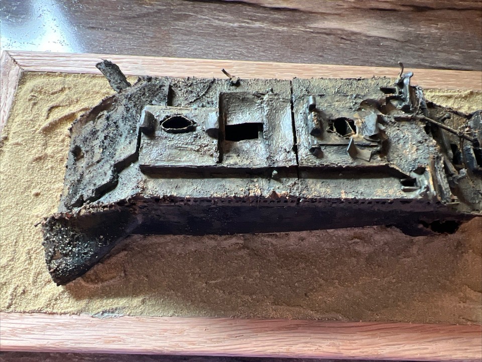 1/570 Titanic Bow Wreck Model With Wood Base | eBay