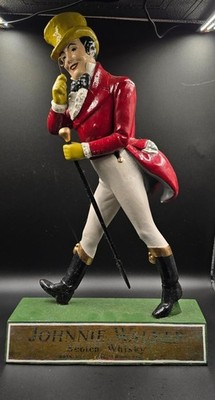 Vintage Restored Johnnie Walker Statue | Rare Advertising Collectible ...