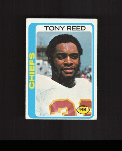 1978 Topps #304 Tony Reed Football Card Kansas City Chiefs | eBay