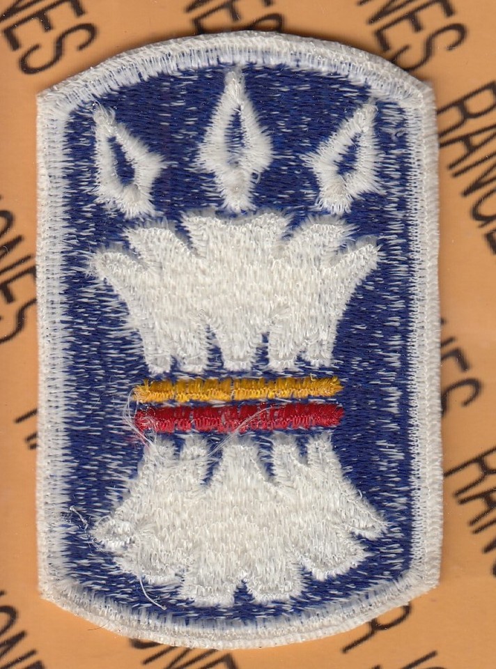 US Army 157th Infantry Brigade ~3" patch c/e F | eBay