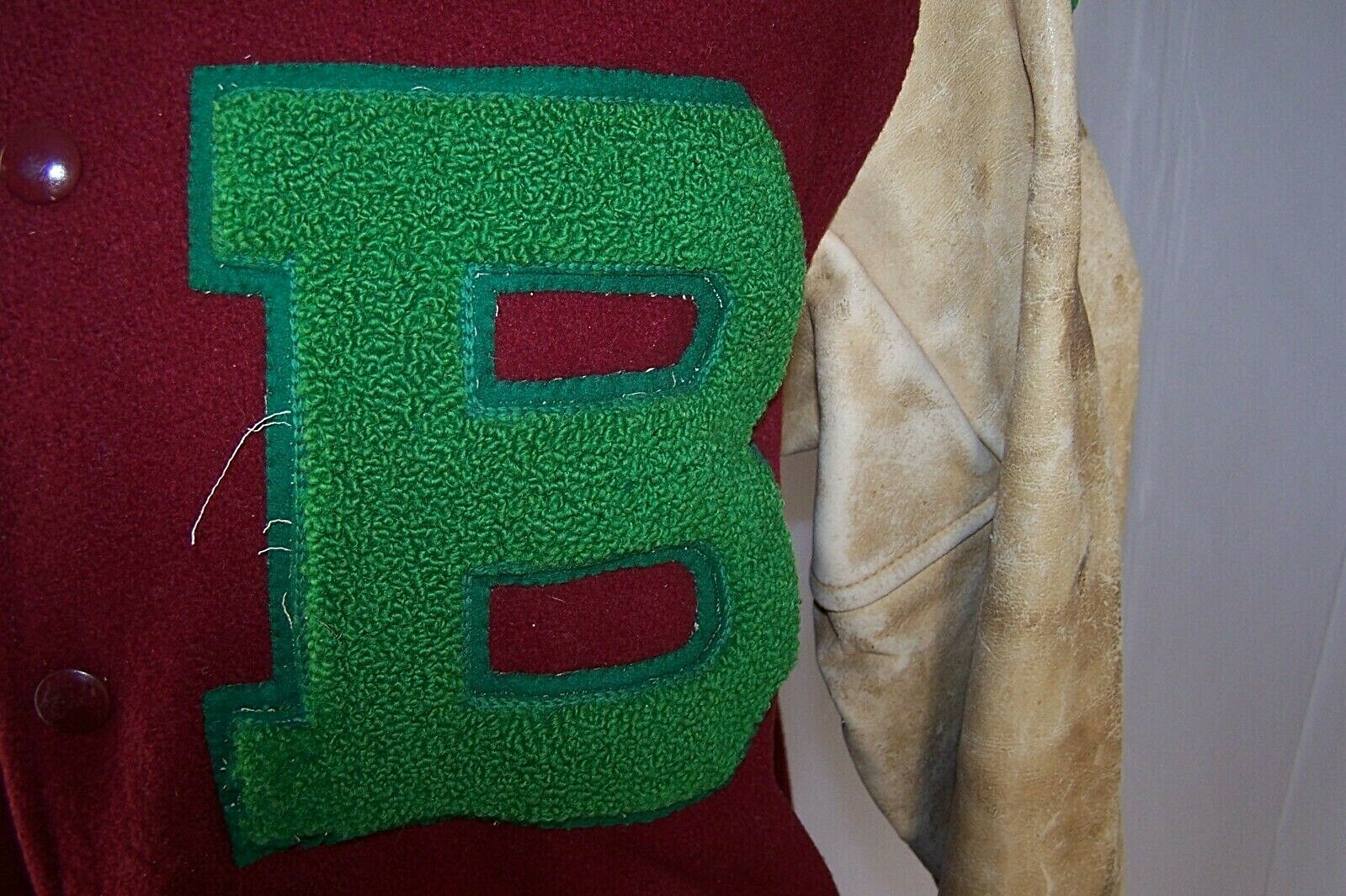 Berlin Wisconsin High School Letterman Varsity Wool Jacket Little Ten ...