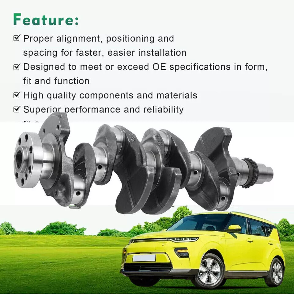 2.0L G4NA Engine Overhaul Rebuild Kit Crankshaft/Rods/Timing/VVT For ...