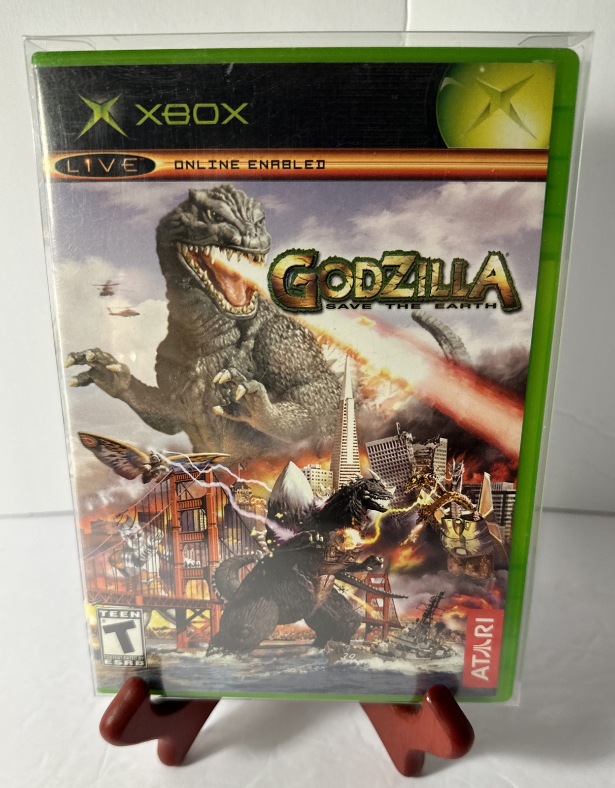 Godzilla: Save the Earth (Microsoft Xbox, 2004) - Tested Complete ...