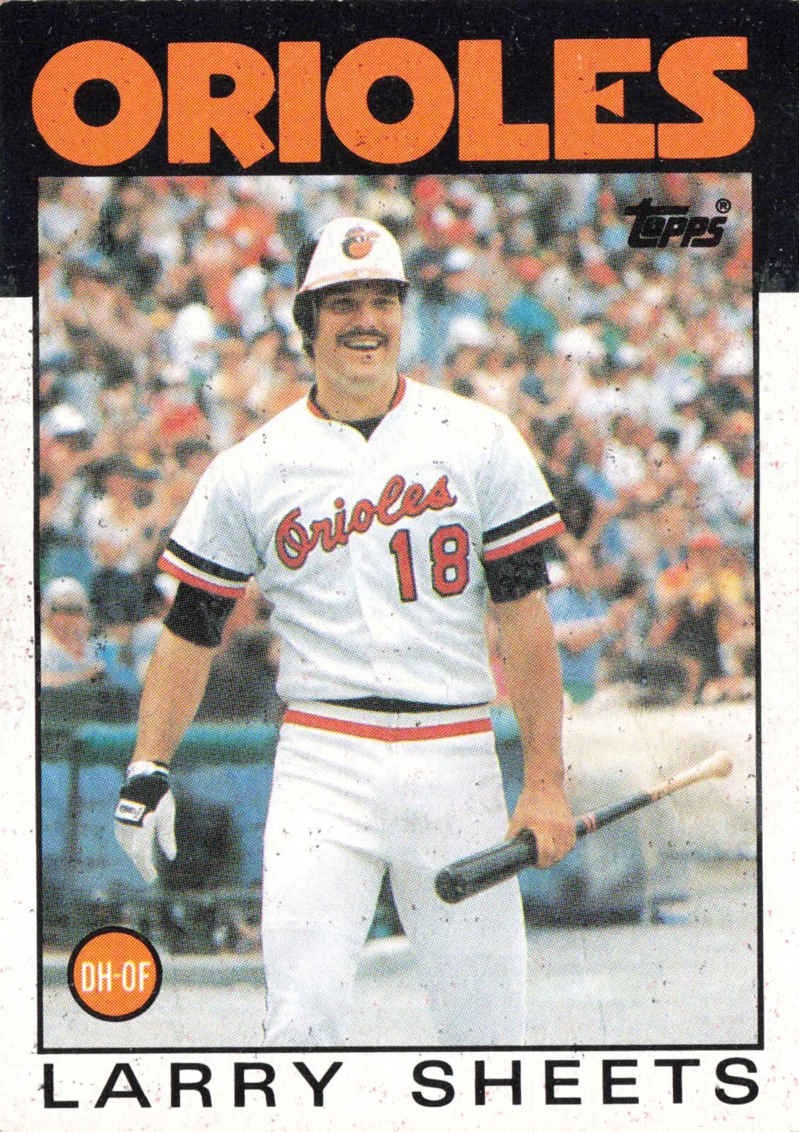 Larry Sheets Baltimore Orioles 1986 Topps Baseball Card #147 | eBay