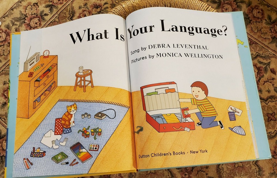 3 Books Kids Set Thank You World Thankful What Is Your Language | eBay