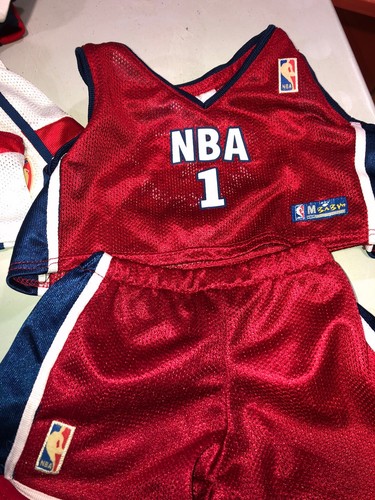 Build A Bear- NBA Top& Shorts Set- Red White Blue | eBay