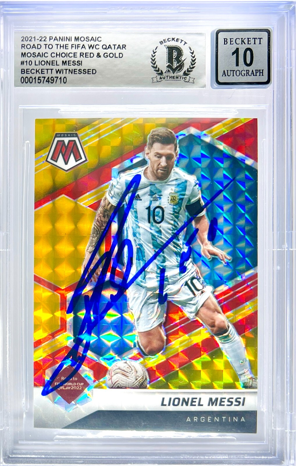 Lionel Messi Autographed Memorabilia | Signed Photo, Jersey ...