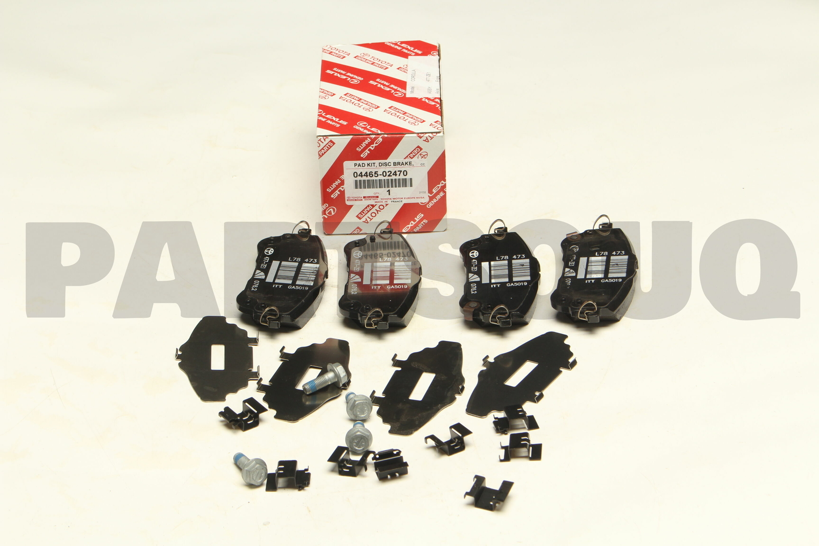 0446502470 Genuine Toyota PAD KIT DISC BRAKE 04465-02470 | eBay