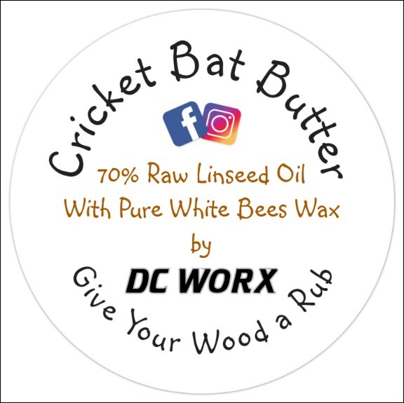DC Worx - Cricket Bat Butter (Bat butter, Cricket bat wax, Linseed oil ...