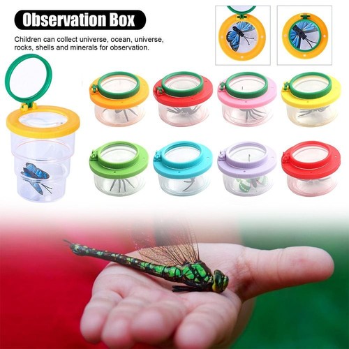 Toy Insect Catcher Cage Bug Viewer Insect Box Magnifier Insect Observer ...