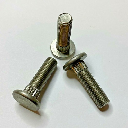 15-Pack M10-1.25 x 35 mm Knurled-Neck Carriage/Stake Bolts (3040SB) | eBay
