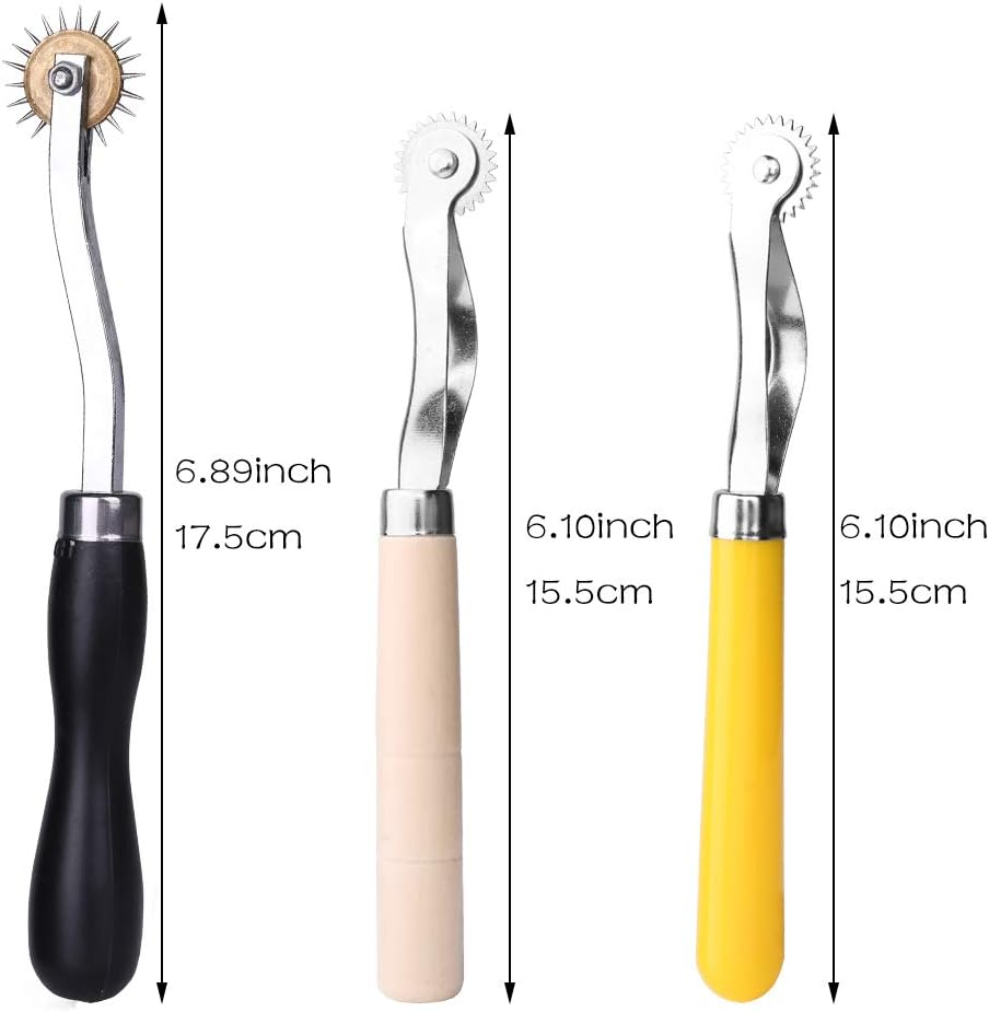 3 Pcs Tracing Wheel Sewing Tool, Needle Point Tracing Wheel, Random ...