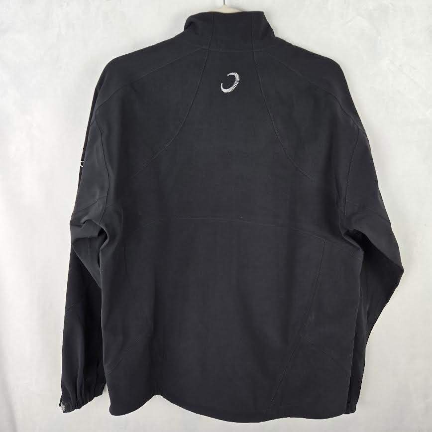 Zero Restriction Gore-Tex Golf Jacket Mens M Black PGA Tour Champions ...
