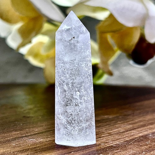 12G White transparent square pointed column | eBay