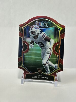 2020 Panini Select Gabriel Davis RC Concourse Red Prizm Die-Cut #82 | eBay