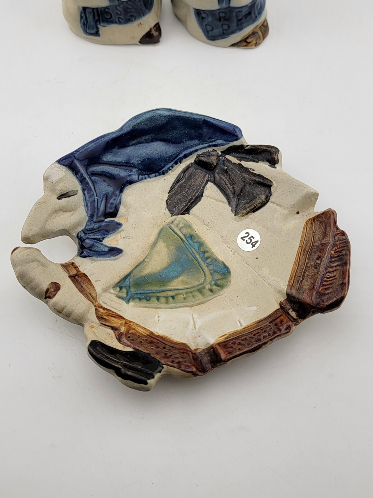 Cassandra Witch Spoon Rest Dish 1980 BIG Nose BABA Yaga. W Slat ...