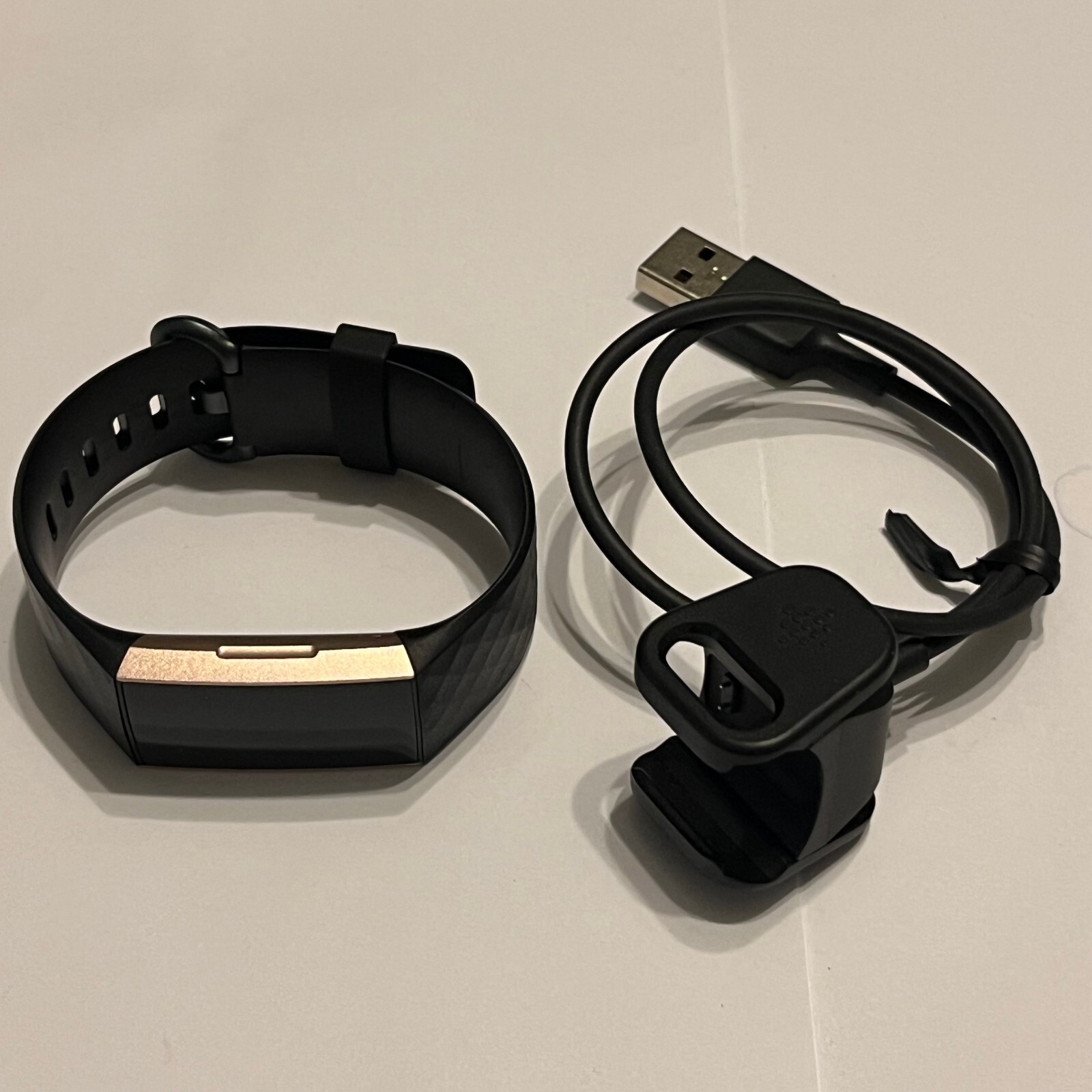 Fitbit Charge 3 Fitness Activity Tracker w Heart Rate FB409 Rose Gold ...