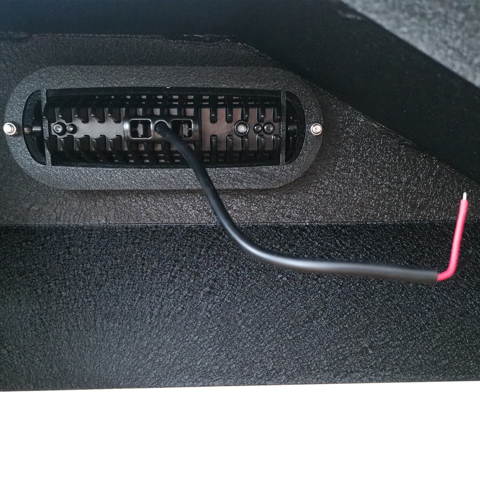 Rear Bumper W/ 2" Receivers & LED Lights For 2007-2018 Jeep Wrangler JK ...